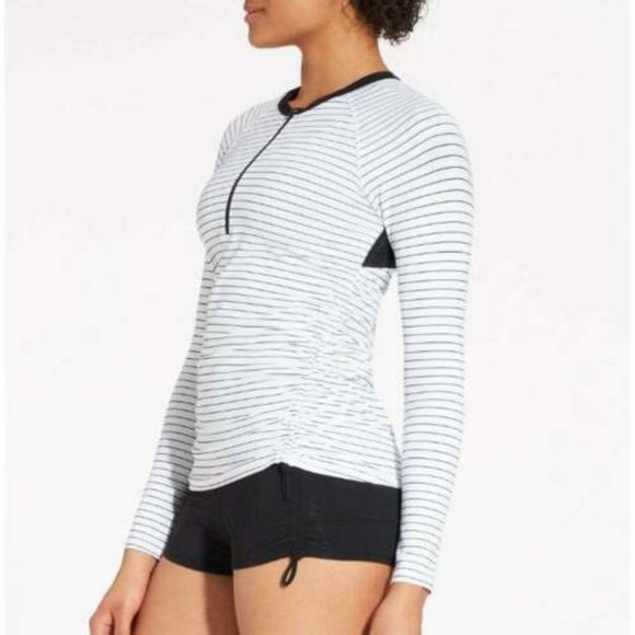 CALIA by Carrie Underwood | Swim | Calia Rash Guard Zip Up Swim Top Nwt ...